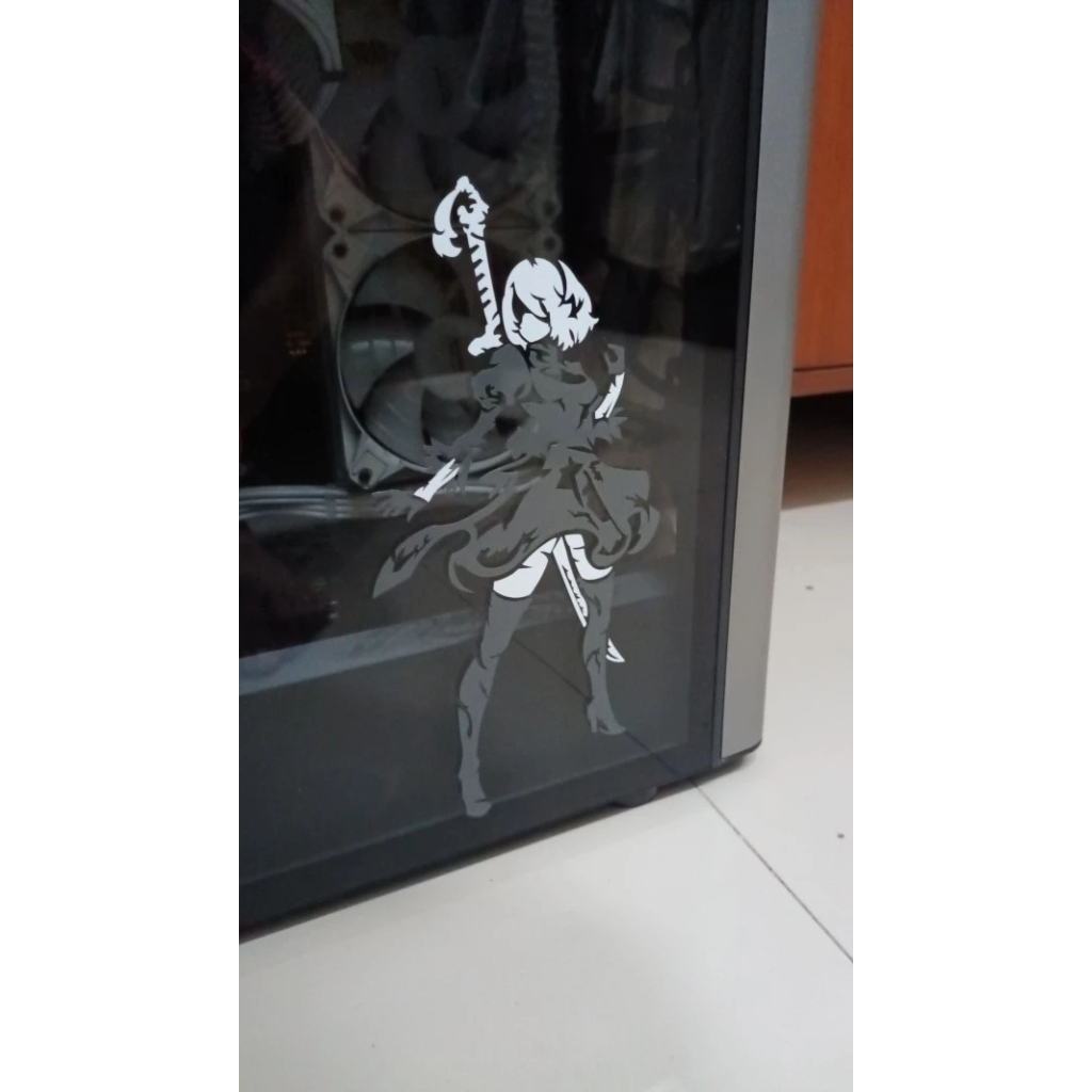 Sticker Cutting Nier Automata B1 Silhouette | Shopee Malaysia