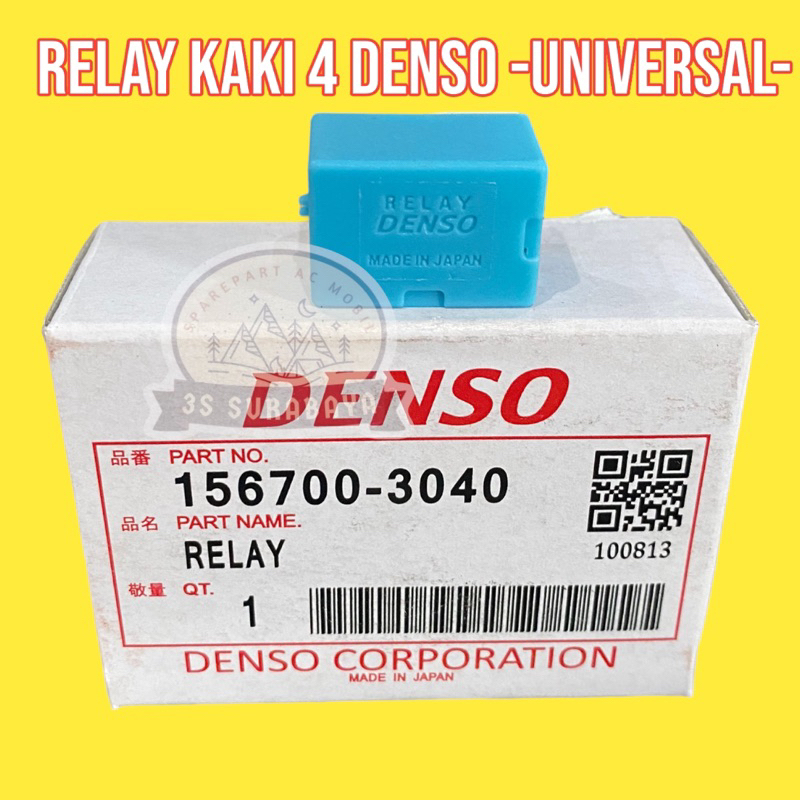 Original Denso 4 Leg Relay General Relay for All Original Denso Cars ...