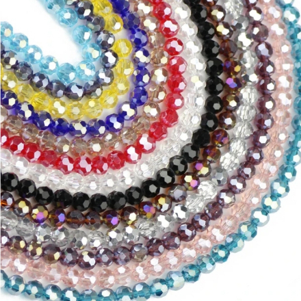 Crystal string beads digital prayer beads material special colors | Shopee Malaysia