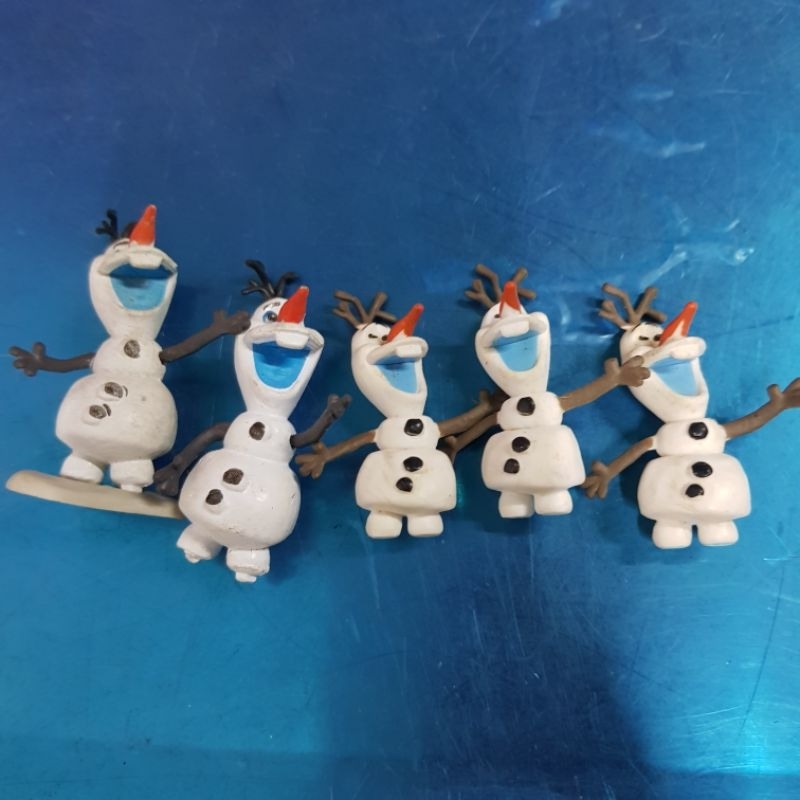 Olaf Miniature // Little OLAF Statue // OLAF Cake TOPPER | Shopee Malaysia