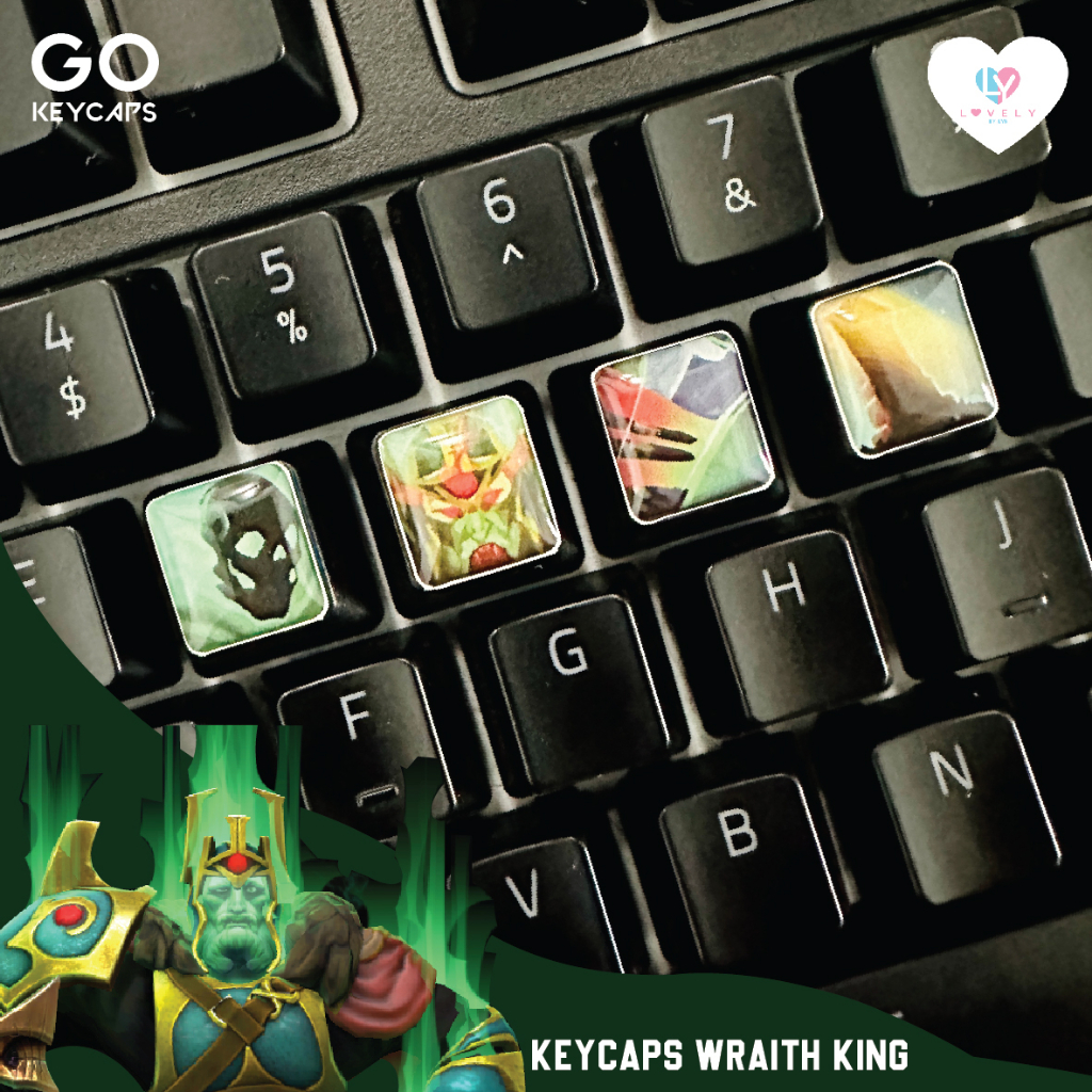Keycaps PBT Dota 2 Wraith King Ability | GO KEYCAPS | Shopee Malaysia