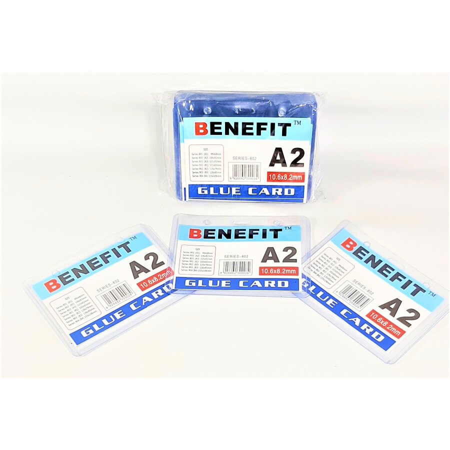 BENEFIT A2 Plastic Mica Id Card/Glue Card (035003) | Shopee Malaysia