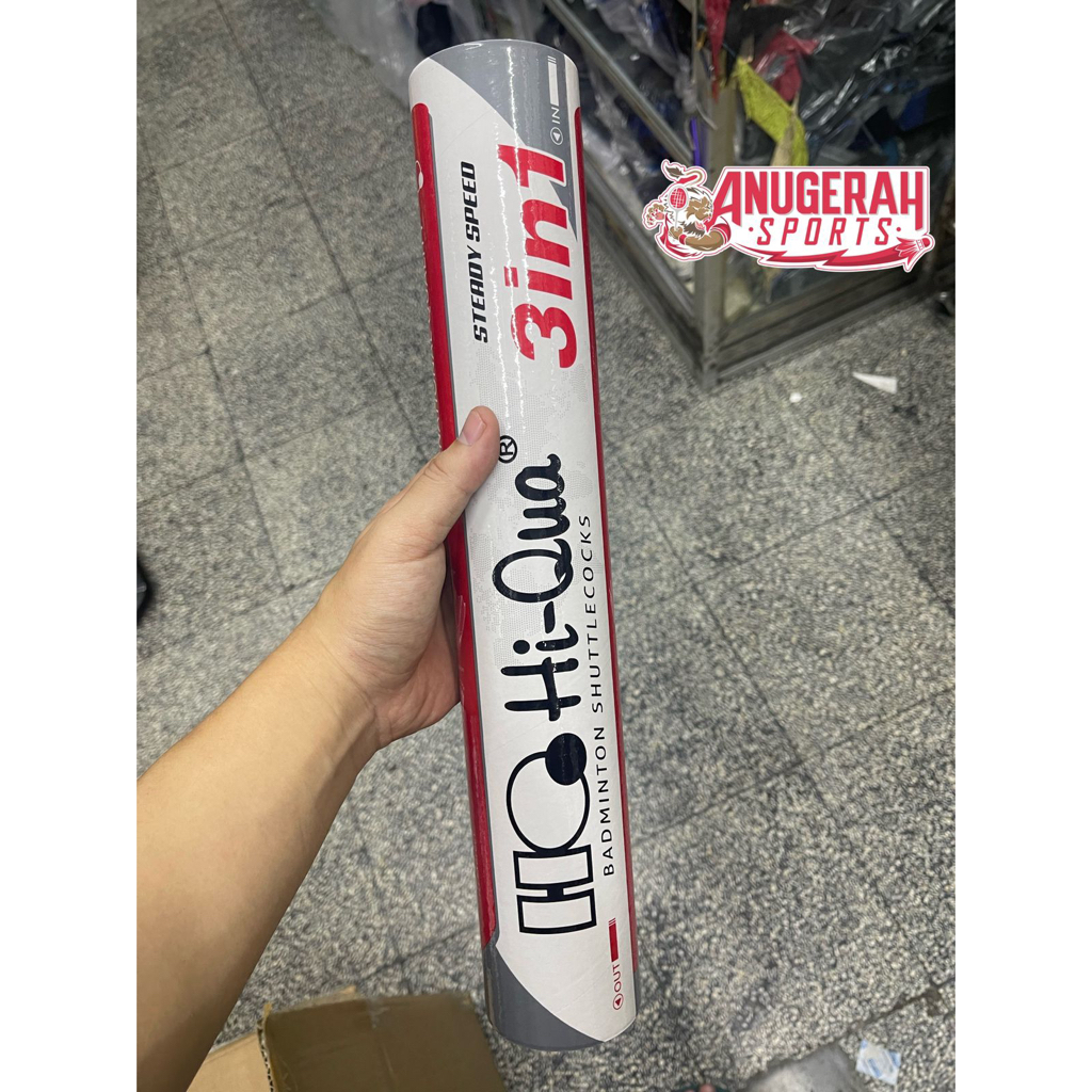 Badminton Shuttlecock/HI-QUA HIQUA 3 in 1 Badminton Shuttlecock ...