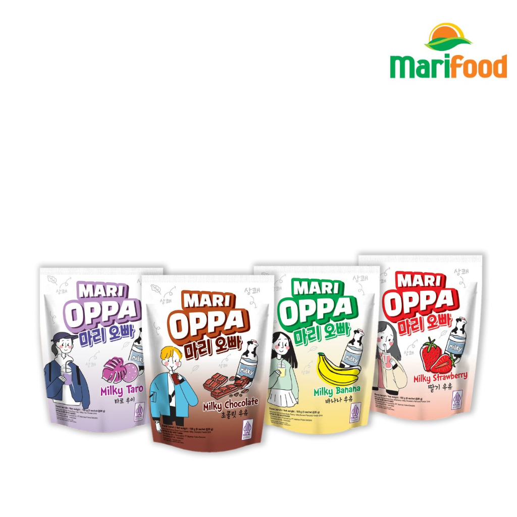 MariOppa - Delicious Korean Milk - Pouch | Shopee Malaysia