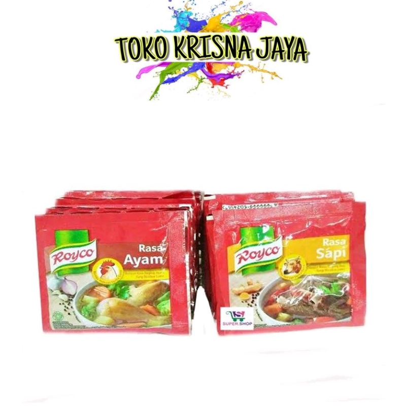 Royco BEEF SHREDDED SACHET FLAVOR 1 PLAN CONTAINS 12 PACKS | Shopee ...