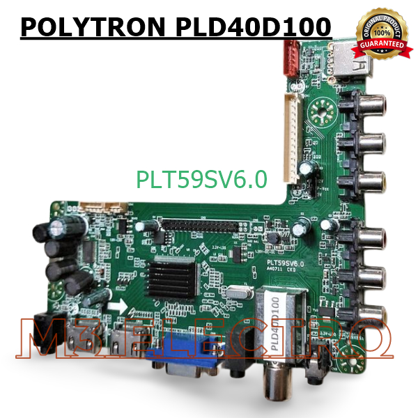 Original Polytron PLD 40D100 Mainboard | Shopee Malaysia