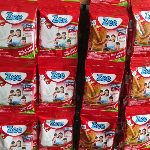 Zee Renceng Milk contains 10 sachets, new packaging | Shopee Malaysia