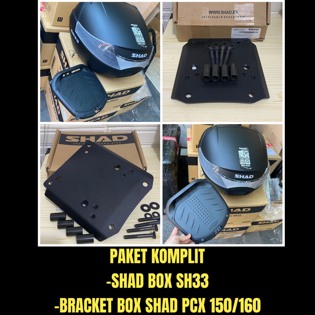 Stirrup Box shad PCX 160 Plus Box shad SH33 Box shad SH33 Plus Bracket ...