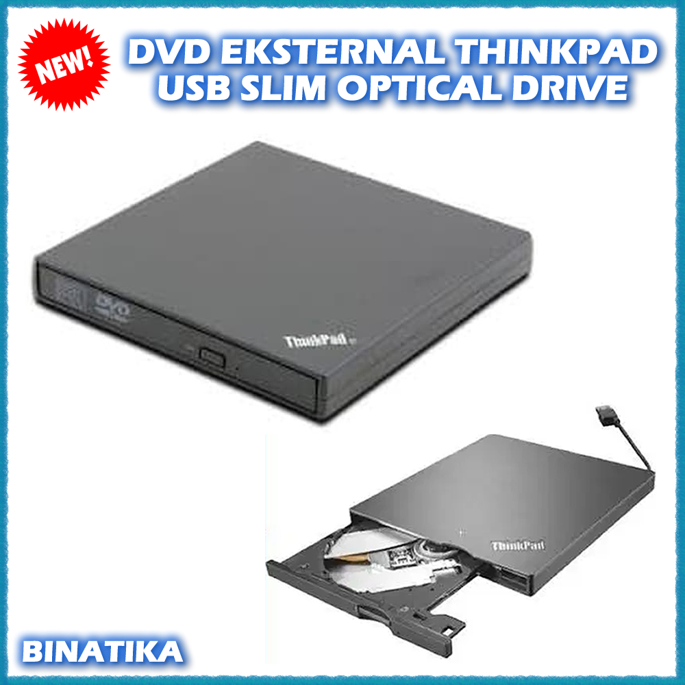 Original DVD EXTERNAL THINKPAD USB SLIM OPTICAL DRIVE | Shopee Malaysia