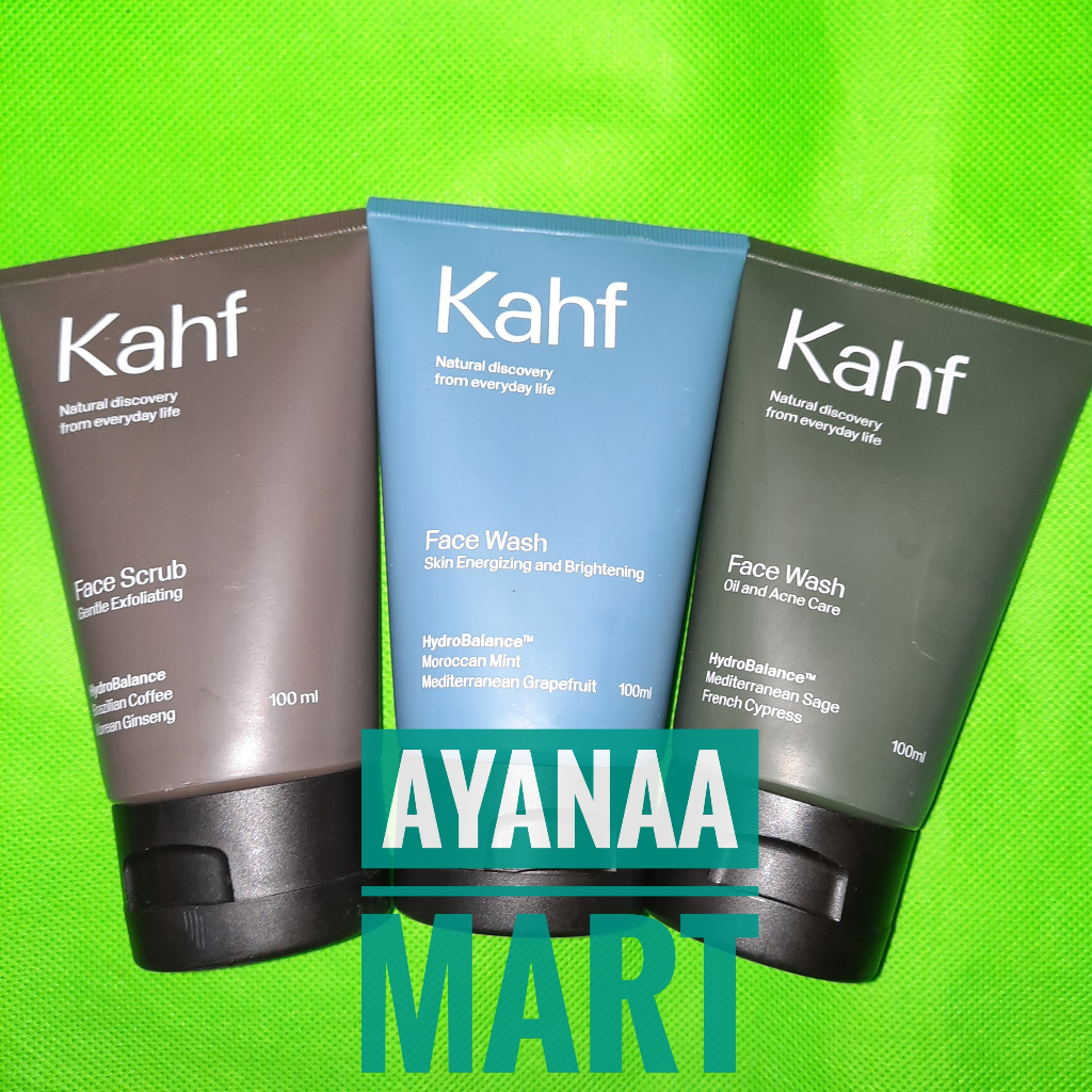Kahf Face Wash Skincare Men's Halal BPOM Kahf Sunscreen Khaf Face Wash ...