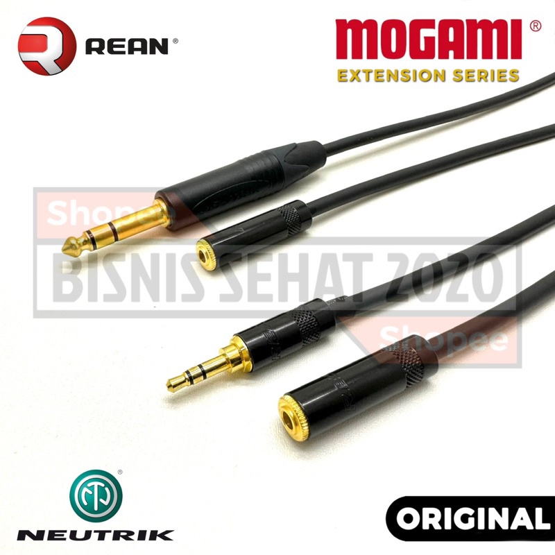 Mogami 2893 TRS to TRS 3.5 Female Cable Extension | Shopee Malaysia