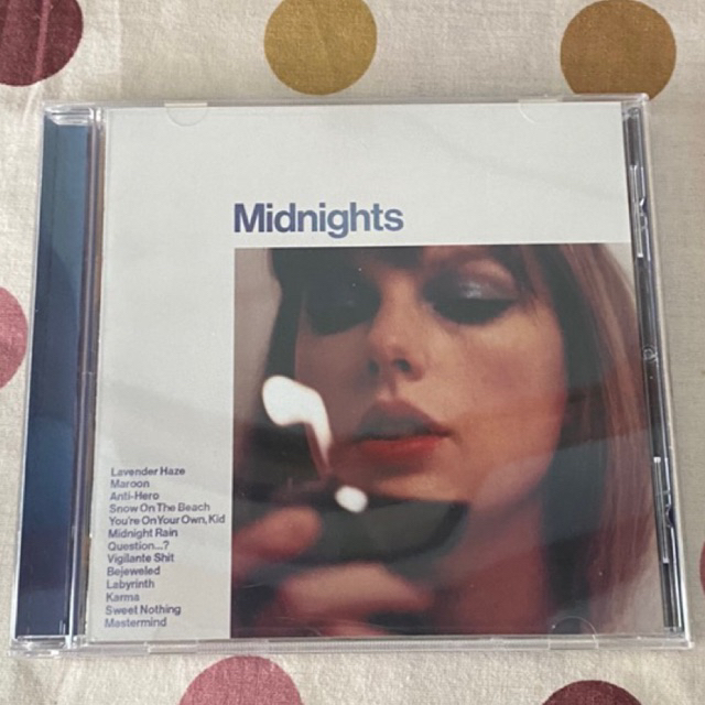 Taylor Swift Midnight album blue moonstone | Shopee Malaysia