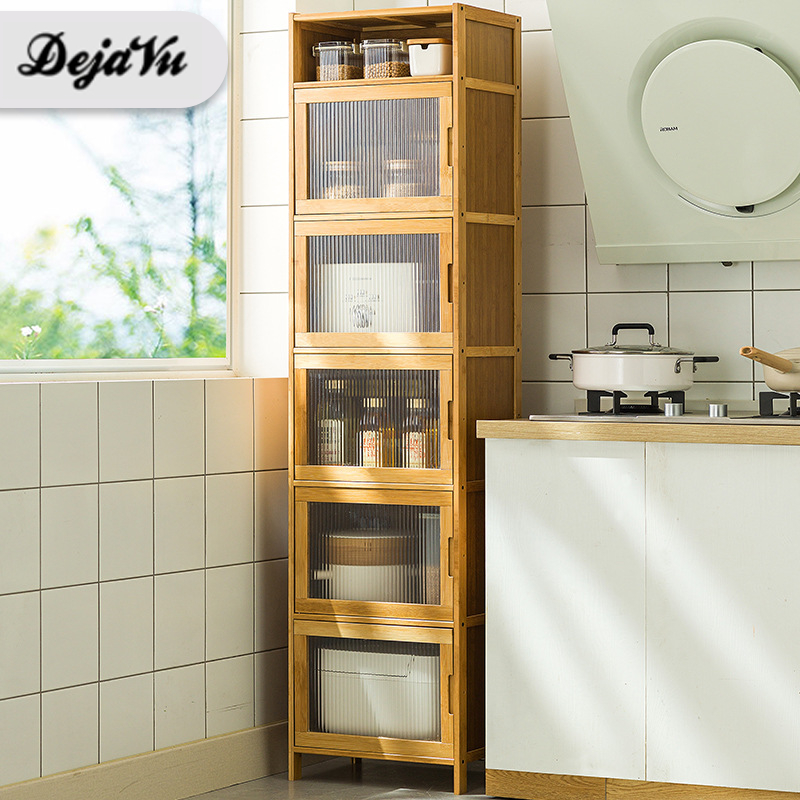 Dejavu Wooden Stacking Cabinet, Stackable Drawer Rack, Kitchen Storage ...