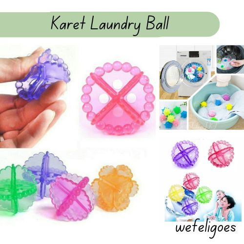 MESIN - Laundry Ball Rubber Ball Washing Machine Clothes Cleaning Tool ...