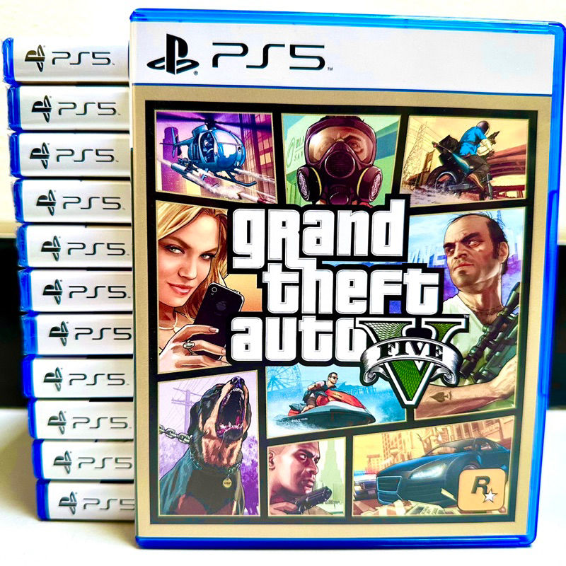 Gta V Ps4 and Ps5 Original Sony Playstation Grand Theft Auto V Gta 5 ...