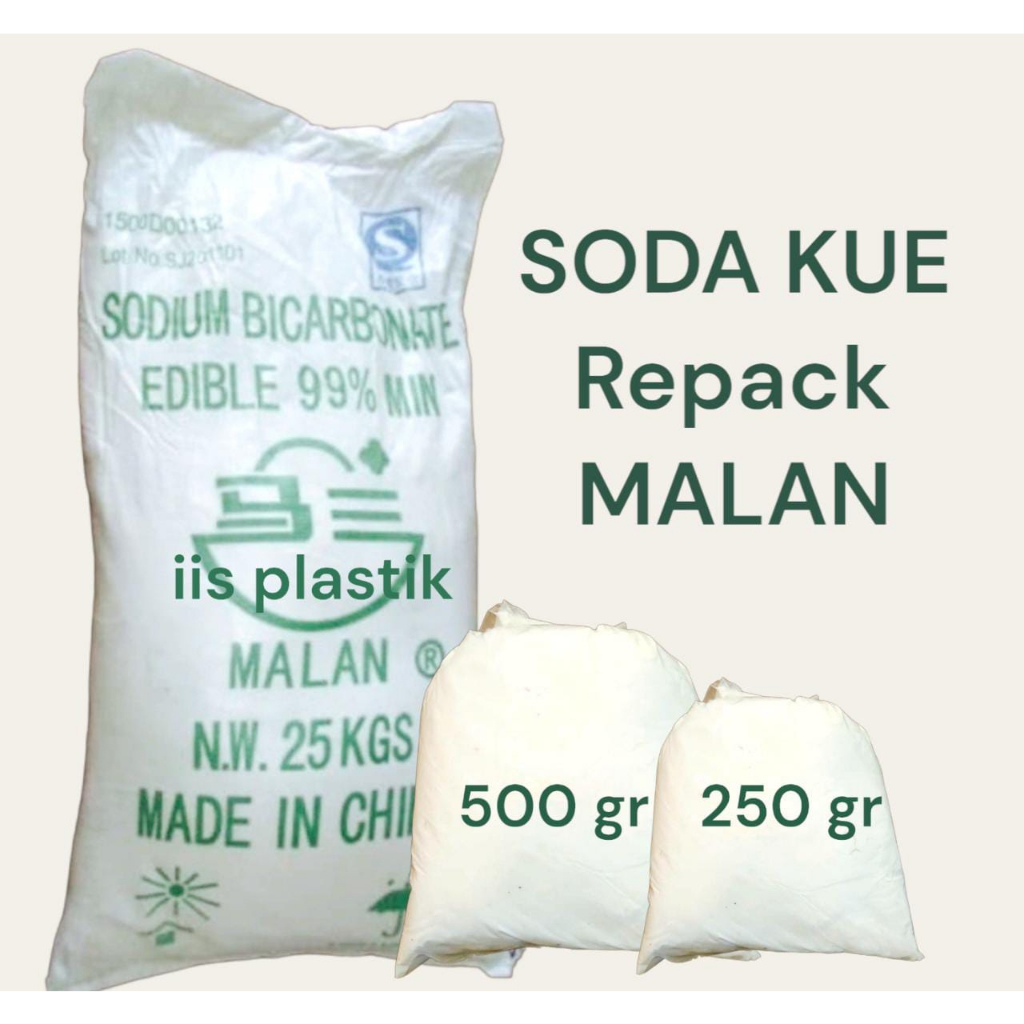 Malan Sodium Bicarbonate Baking Soda 500 gr 250 gr | Shopee Malaysia