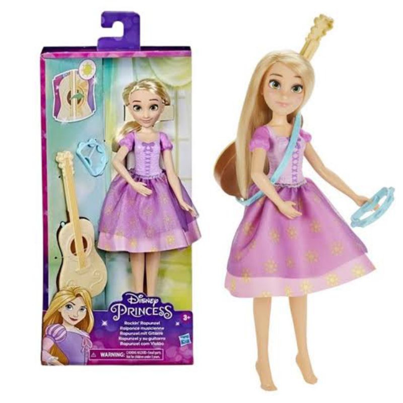 Rapunzel rockin disney princess guitar rapunzel doll and accessories ...