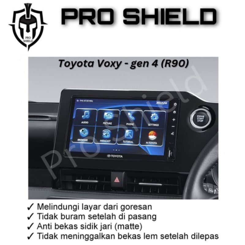 Anti-scratch Head Unit for Toyota All New Voxy FL 2022 | Shopee Malaysia