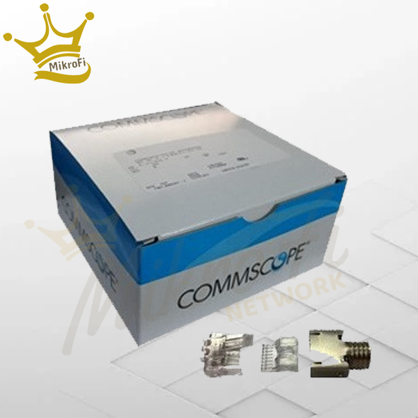 Connector RJ45 UTP Cat6 Commscope/AMP Connector Original 100Pcs ...