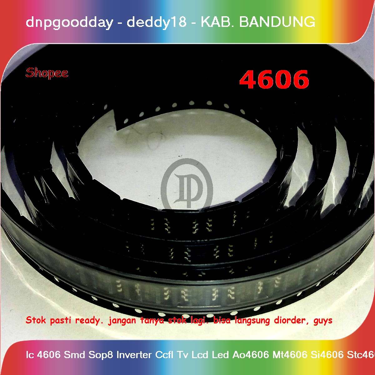 Ic 4606 Smd Sop8 Inverter Ccfl Tv Lcd Led Ao4606 Mt4606 Si4606 Stc4606 | Shopee Malaysia