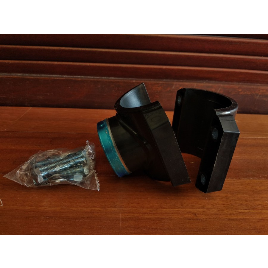 Hdpe Clamps 2x1/2" inch Sadle Clamp HDPE HQ Pipe Clamps Fittings ...