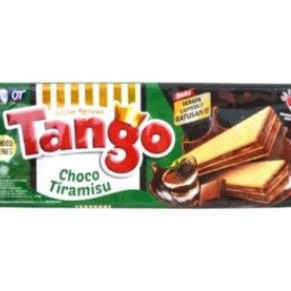 Wafer TANGO CRISPY FLAVOR CHOCO Tiramisu 110 GRAM | Shopee Malaysia