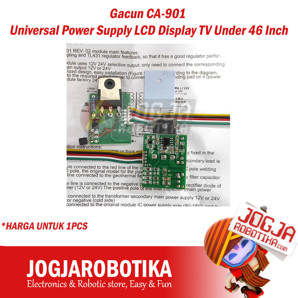 Gacun CA-901 Universal Power Supply LCD Display TV Under 46 Inch ...