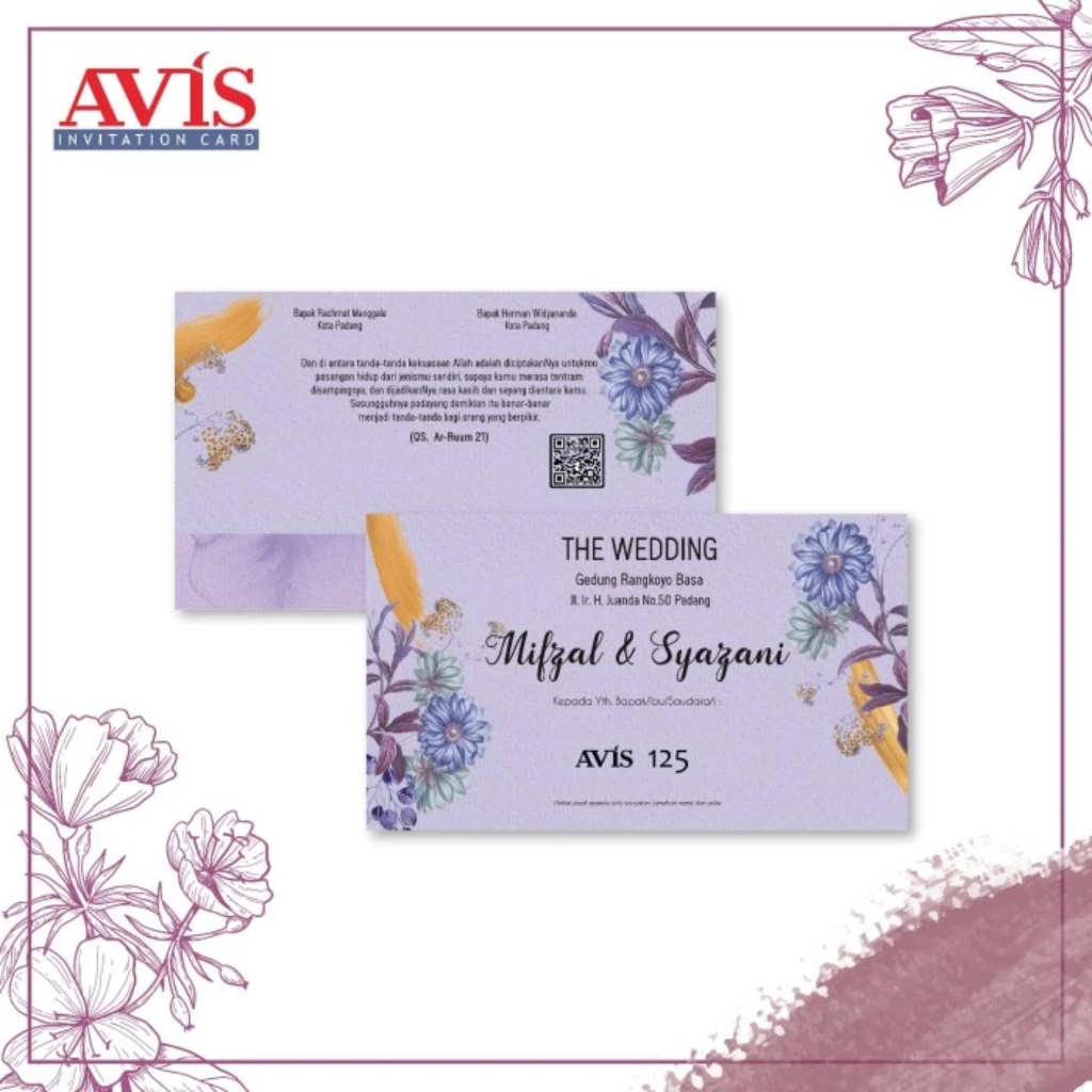 Avis 125 (FREE FILE SETTING CORELDRAW) avis125 Blank Invitation Blank Blank Invitation Blank ...