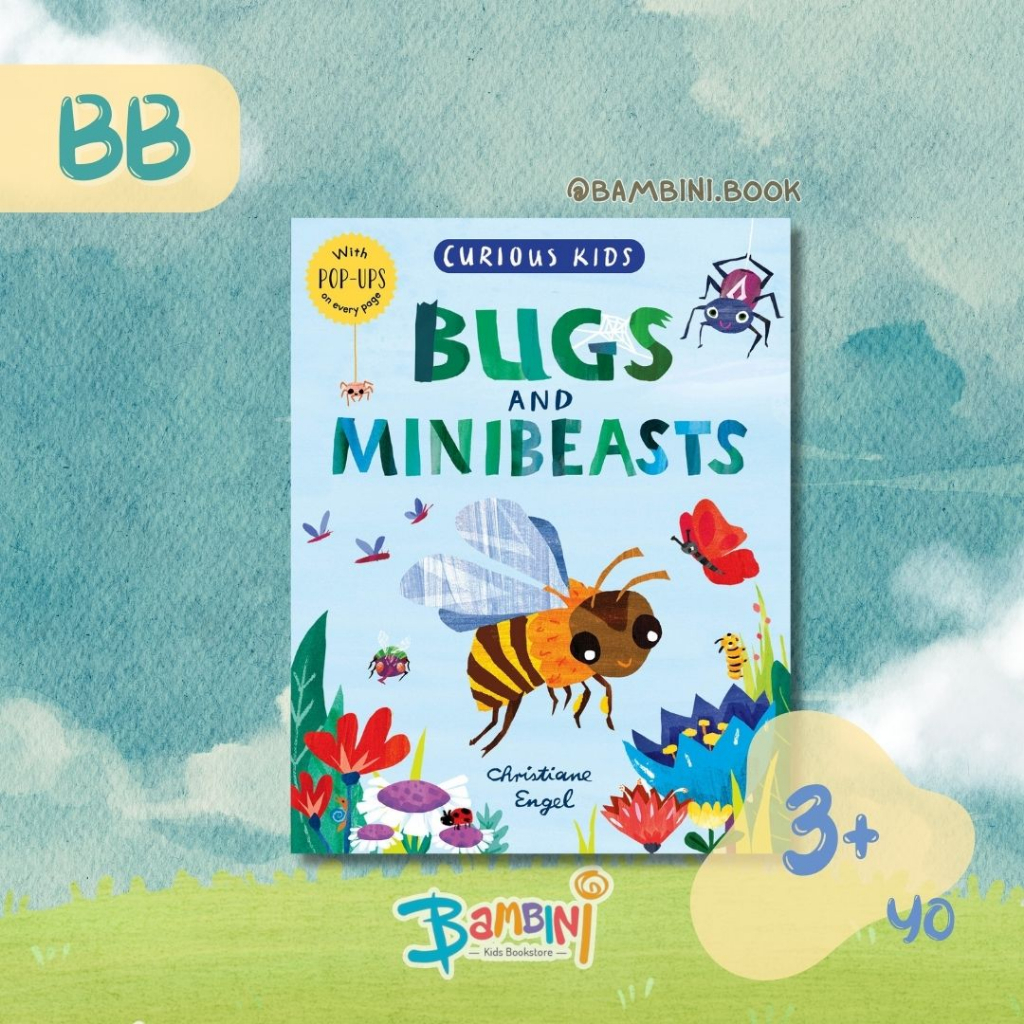 [Ready-Pop Up Book] Bugs and Minibeast - Insect Animal Pop Up Book ...