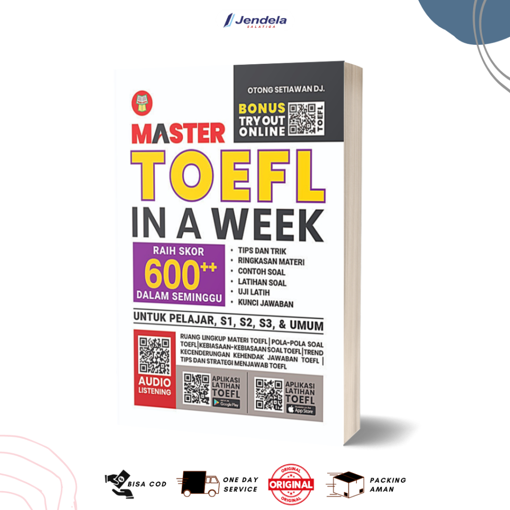 Master TOEFL in a Week: Achieve a Score of 600++ in a Week - TOEFL Test ...