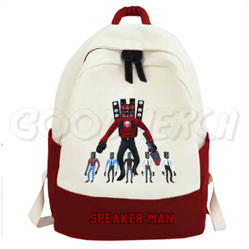 Children's Backpack MECHA SPEAKER MAN SKIBIDI TOILET | Shopee Malaysia