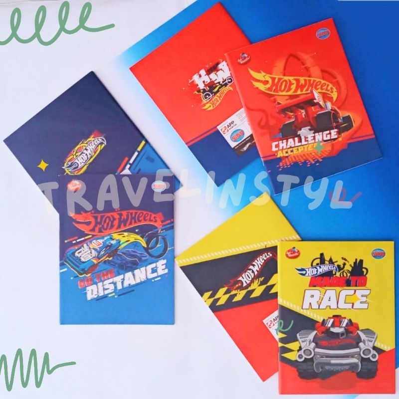 Sidu Hot Wheel Notebook 58 sheets (unit) | Shopee Malaysia