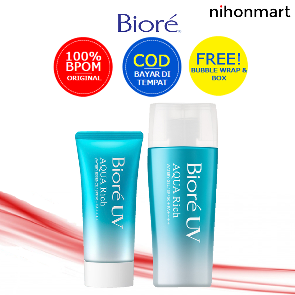 Biore UV Aqua Rich Watery SPF 50+ | Shopee Malaysia
