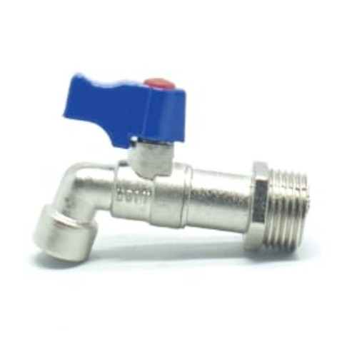 Hl Water Faucet 1/2" Blue Short Handle / Bathroom Wall Faucet | Shopee ...