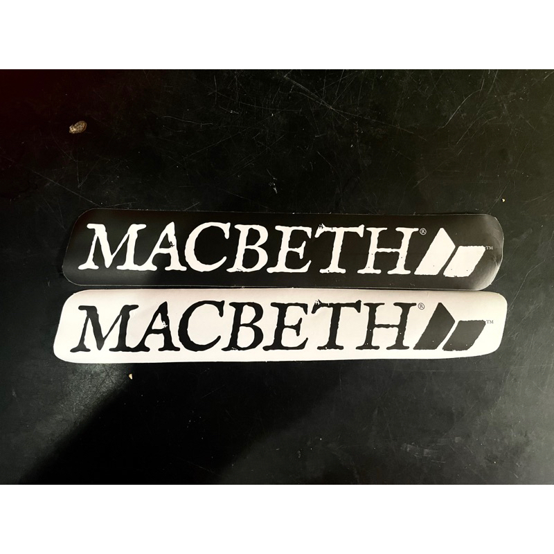 Macbeth Original Vintage Sticker | Shopee Malaysia
