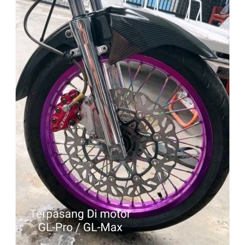 Front Disc Disc Plate Variation Width 300MM+ Header/MOTOR SUPRA X SUPRA ...