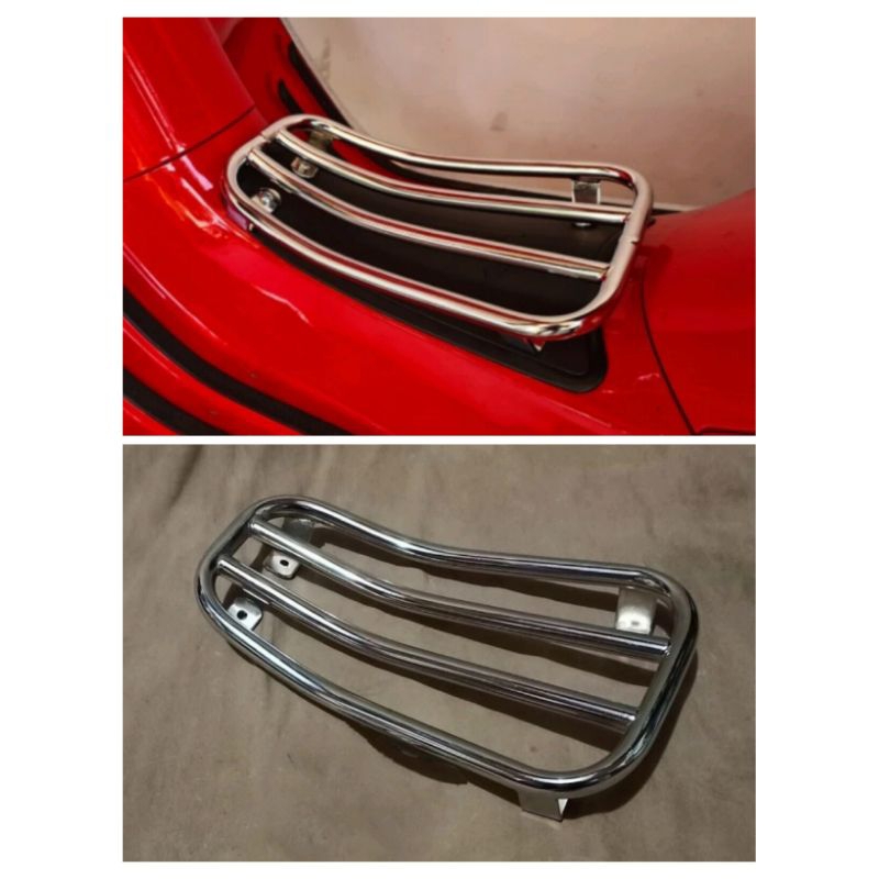 Luggage Accessories / Floor Rack Carrier Vespa GTS NEW SPRINT and ...