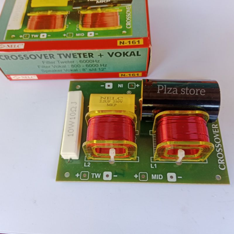 2 WAY CROSSOVER KIT TWEETER+VOCAL CROSSOVER 2 WAY PASSIVE TWITER+2 WAY ...