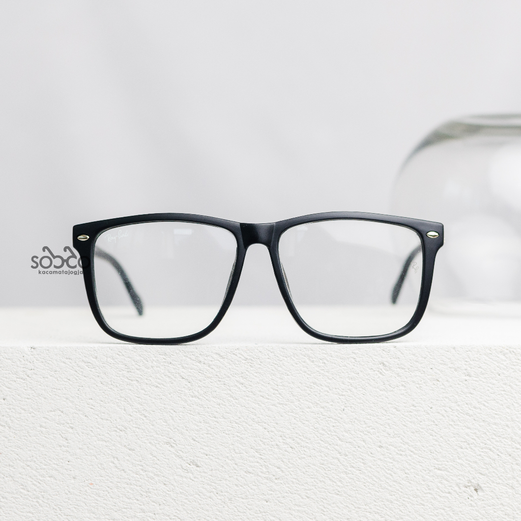 Solid Plastic Square Glasses -Wasa 05- | Shopee Malaysia