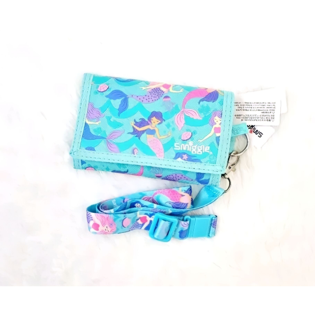 Smiggle mermaid lanyard Wallet | Shopee Malaysia