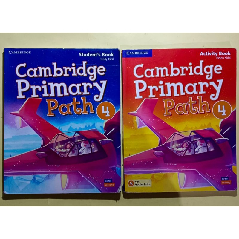 Cambridge PRIMARY PATH 4 STUDENT'S BOOK & ACTIVITY BOOK ORI [PRELOVED ...
