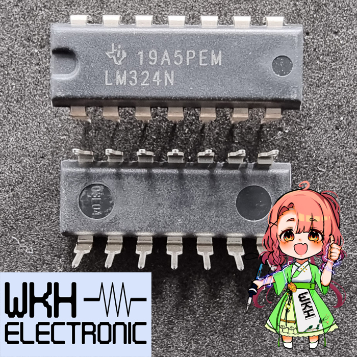 ORIGINAL Lm324 Lm324N 324 Low Power Quad Op-amp DIP-14 IC | Shopee Malaysia