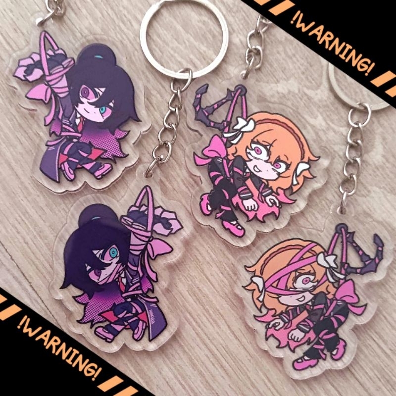 Limbus Company Roseate Desire EGO Ishmamel Hong Lu Keychain Fanart By ...