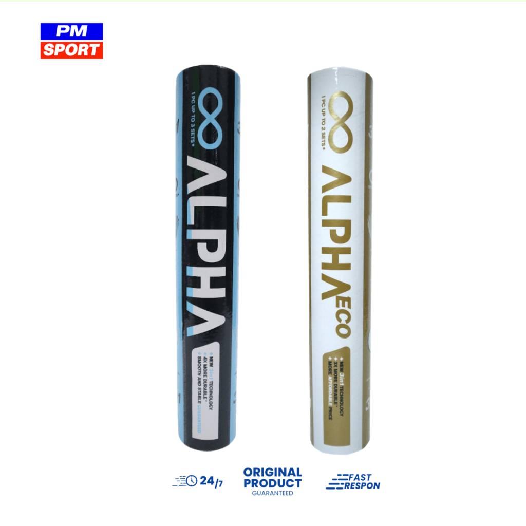 Shuttlecock KOK BADMINTON / BADMINTON ALPHA 3IN1 3 IN 1 ORIGINAL ...