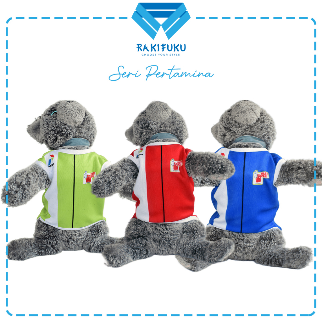 Cute Cat Clothes Pertamina Uniform Series Boys Girls Boys Girls Small ...