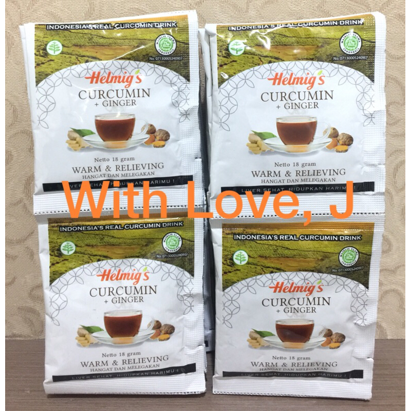 HELMIG'S CURCUMIN + GINGER (10 SACHETS) | Shopee Malaysia