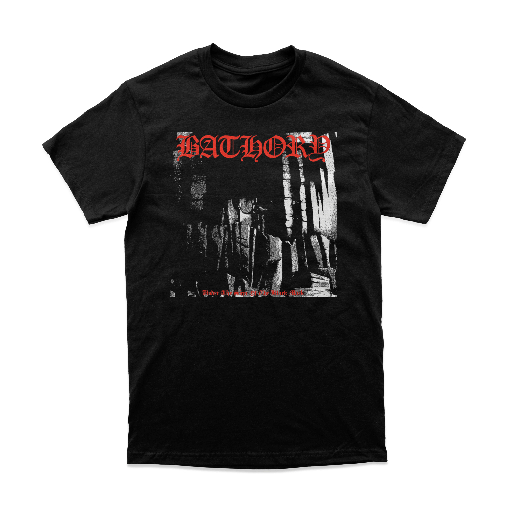Bathory Band T-shirt "Under The Sign Of Black Mark V1" Merchandise ...