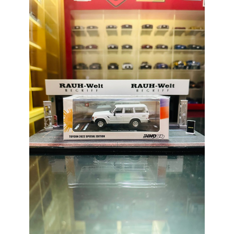 Inno64 Inno Toyota Land Cruiser FJ60 White Toycon 2022 Special Edition ...