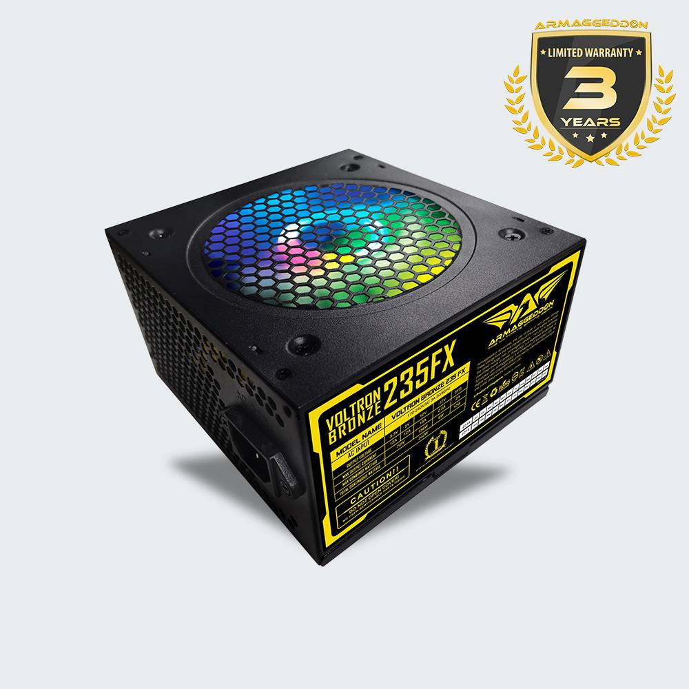 Armageddon PSU Voltron 235FX Bronze Power Supply Power 470Watt ...