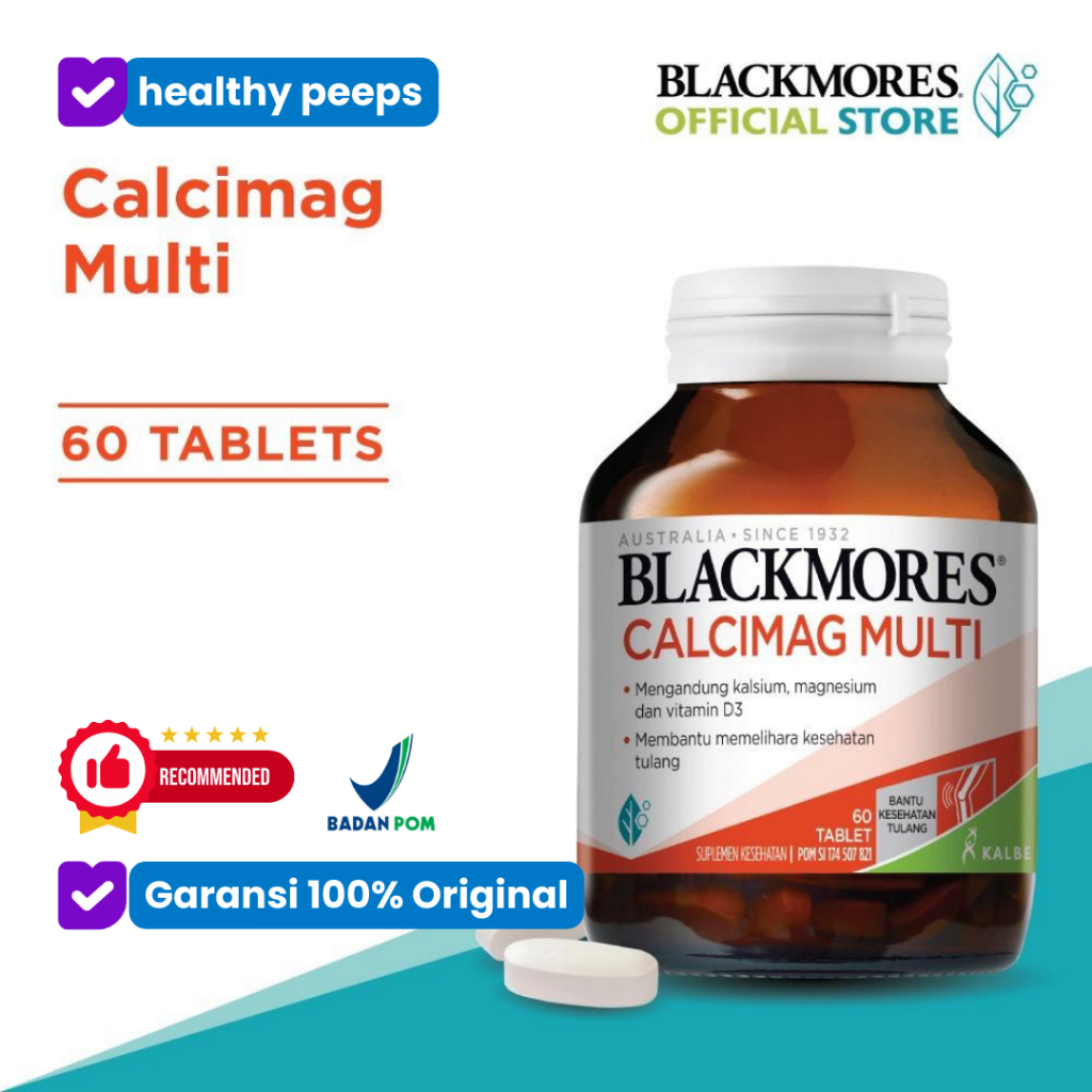 Blackmores calcimag multi - bone vitamin D3 calcium magnesium zinc ...